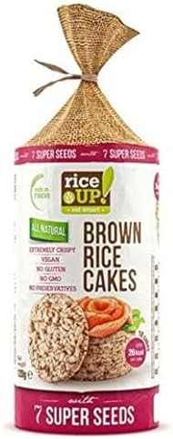 Rice Up Rice Cakes With 7 Super Seeds, 120 g, Pack of 1 price in Saudi ...