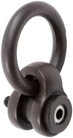 Jergens 47317 Black Oxide Alloy Steel Side Pull Style Hoist Ring ...