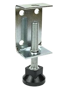 12 x Baseboard Adjustable Brackets - with Levelling Feet: Amazon.co.uk ...