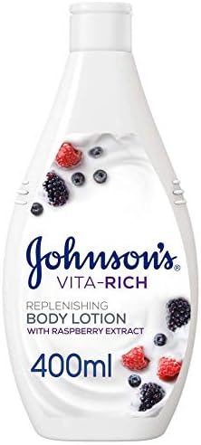 Johnson's Body Lotion - Vita-Rich, Replenishing Raspberry 400ml price ...