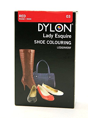 Dylon Lady Esquire Shoe Colouring, Leather Dye, Red 20 Ml. - Want It All