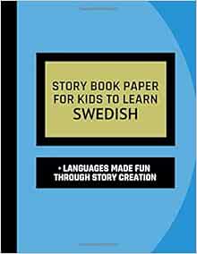Amazon.com: Story Book Paper For Kids To Learn Swedish • Languages Made ...