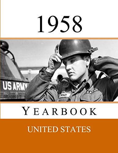 1958 US Yearbook: Original book full of facts and figures from 1958 ...