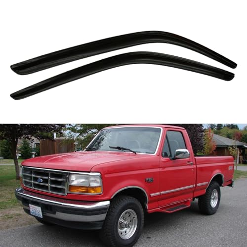 Window Rain Guards Shield for 1980-1996 Ford Bronco, Window Vent Visors ...
