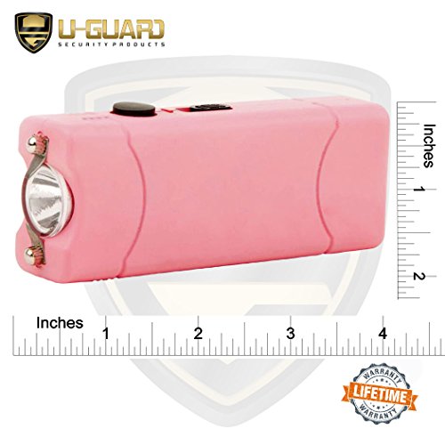 Pepper Spray Keychain Small Stun Gun Self Defense Kit (1) Rechargeable ...