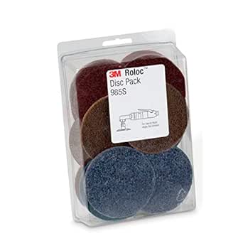 3M Roloc Disc Pack 985S, (Pack of 5): Abrasive Discs: Amazon.com ...
