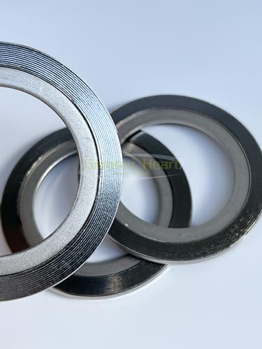 Spiral Wound Gasket With SUS304 Inner Ring,Graphite Filled,5Pcs 20 ...