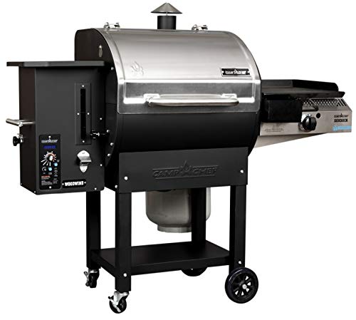 Camp Chef Woodwind SG 24 Pellet Grill with Sidekick Stove/Griddle ...