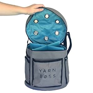Amazon.com: Yarn Boss Yarn Bag, Travel With Yarn and all Notions - Yarn ...