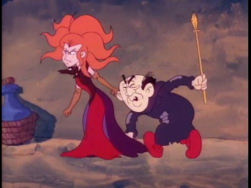 Witch Cartoon Smurfs Characters