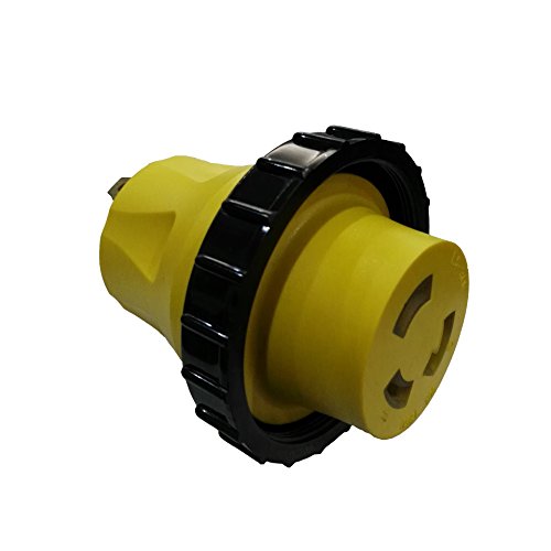 Parkworld 691692 Shore Power Adapter RV 30A TT-30P male to Marine 30A ...