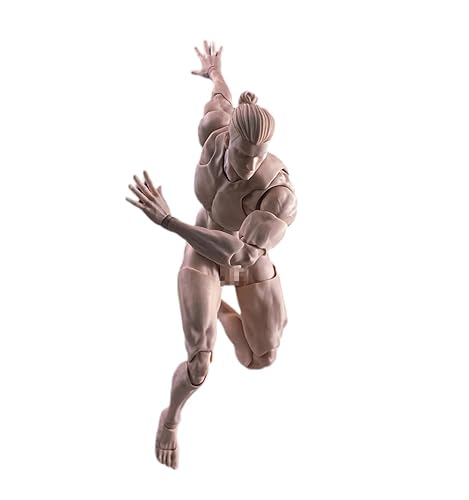 1/12 Scale Male Figure,6inch Romankey Super Flexible Muscular Strong ...