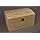 DECOCRAFT XXL EXTRA LARGE TREASURE CHEST PLAIN WOODEN BOX WOOD KEEPSAKE ...