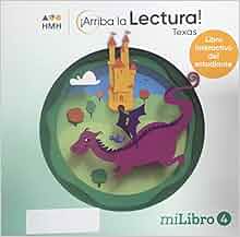 HMH Arriba la Lectura! MiLibro Grado 1 Libro 4 - Texas Edicion ...