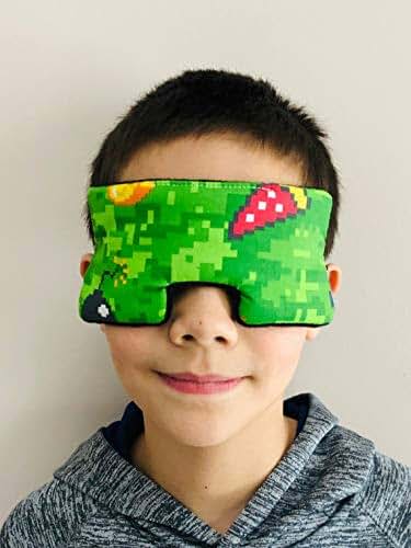 Amazon.com: Kids Eye mask, Boys Sleep mask, Mens Sleep Mask, Travel ...