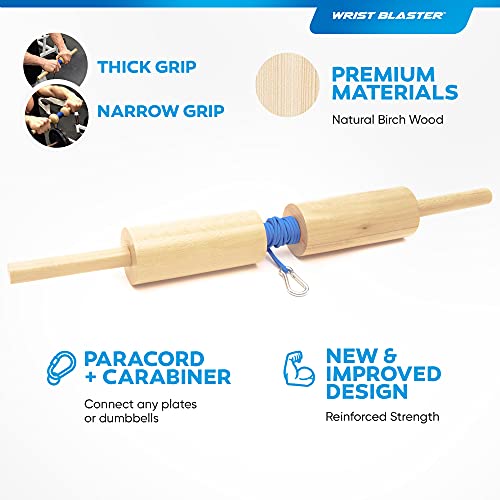 Wrist Blaster - Forearm, Hand and Wrist Exerciser (2.5 Inches, Cylinder ...