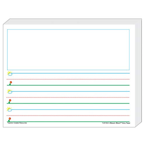 Teacher Created Resources Smart Start K-1 Story Paper: 360 Sheets ...
