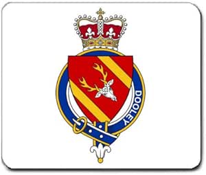 Amazon.com: Dooley Ireland Family Crest Coat of Arms Mouse Pad : Office ...