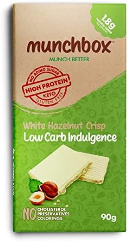 Munchbox Low Carb Indulgence Keto Chocolate Hazelnut Crisp 90 g price in Saudi Arabia | Amazon ...