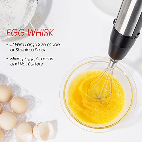 REDMOND Hand Blender Immersion, 5-In-1 Multifunctional Handheld Blender ...