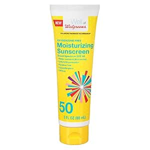 Amazon.com: Walgreens Sunscreen Moisturizing Lotion SPF 50 Tube (3 oz ...
