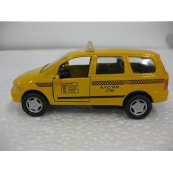 Amazon.com: Daron New York City Taxi 1/24 Die-Cast: Toys & Games