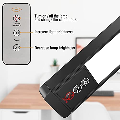 SKYLEO LED Desk Lamp with Clip - Eye Protection Desk Lamps for Home ...