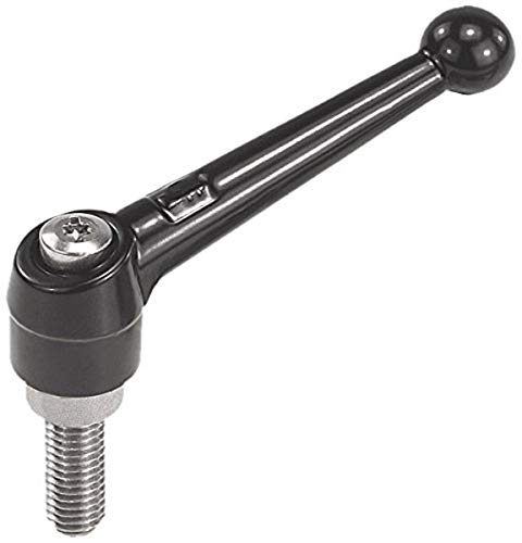Kipp 06431-2061X40 Zinc/Stainless Steel Adjustable Handle with M6 ...