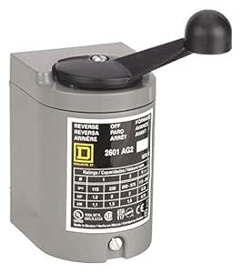 SQUARE D 2601AG2 B247784 - Interruptor de tambor reversible B 575V-AC 1 ...