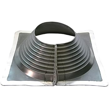 Eagle 1 EPDM Flexible Roofing Pipe Flashing Retrofit Split Zipper Boots ...