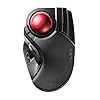 ELECOM HUGE Trackball Mouse, 2.4GHz Wireless, Finger Control, 8-Button ...