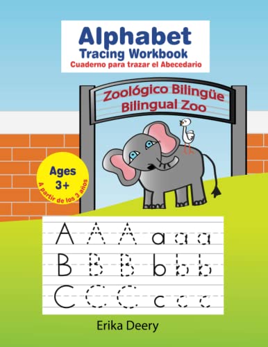 Mua Bilingual Zoo Alphabet Tracing Workbook | Cuaderno para trazar el ...