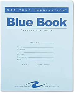 Amazon.com : The Blue Book Examination Book - Set of 5 Books : Writing ...