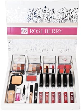 ROSE BERRY 24 Piece Complete Makeup Kit | Makeup Gift Set | Luxury ...