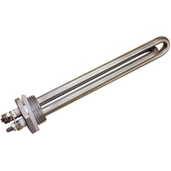 DERNORD 24V 900W Stainless Steel Heating Element Submersible Water ...