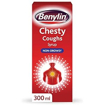 Amazon.com: Benylin Chesty Cough Non-Drowsy Mixture Syrup - 300ml ...