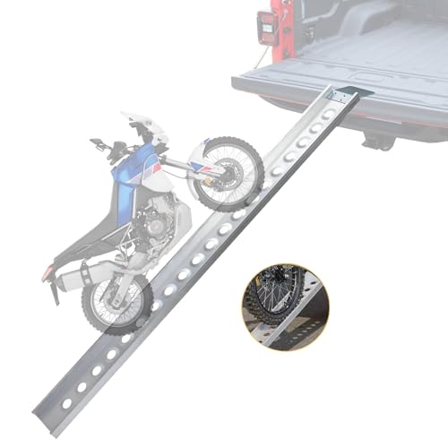 gardhom Motorcycle Ramp Dirt Bike Ramp Aluminum Motorcycle Carrier ...