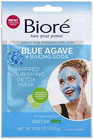 Biore Blue Agave + Baking Soda Mask Detox, 1 Ea, 1count price in Saudi ...