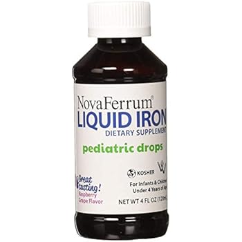 Amazon.com: Ferrous Drops Iron Supplement Peppermint Flavor Generic for ...