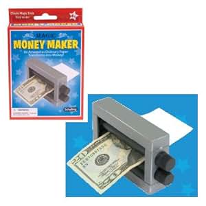 Amazon.com: Magic Money Maker Kids Children Play Toy Kit: Toys & Games