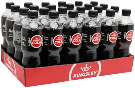 Kingsley Zero Sugar Cola Flavored Drink Pet Bottle 24 x 500 ml price in ...