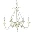 Traditional Cream Ornate Vintage Style Shabby Chic 5 Way Ceiling Light ...