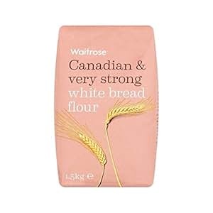 Canadian Very Strong White Bread Flour Waitrose 1.5kg: Amazon.ca: Grocery