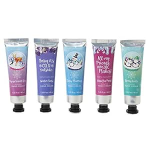 Amazon.com : Simple Pleasures Scented Hand Cream Collection Gift Set Of 5 Mini Hand Lotions with ...