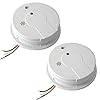 Kidde Smoke Detector, Hardwired Smoke Alarm, Interconnect Capability, 2 ...