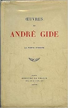 Amazon.fr - OEUVRES DE ANDRE GIDE - TOME I + II / TOME I - LA PORTE ...