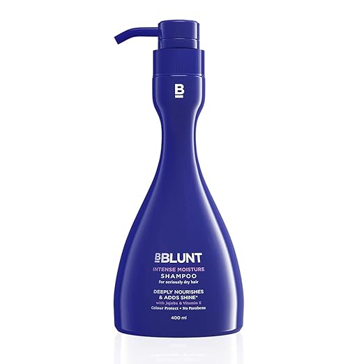 Buy BBLUNT Intense Moisture Shampoo for Seriously Dry Hair, 400ml ...