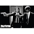 Amazon.com: Pulp Fiction Movie (Pointing Guns) Poster Print - 36x24 ...