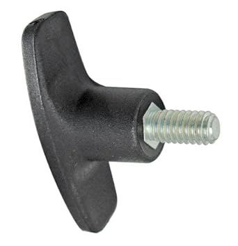 Reid Select JCL-50 Threaded Stud Thermoplastic T-Handle Knob 2.83 Long, 3/8-16 thds. 1.38 Long ...