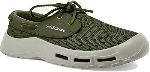 SoftScience The Fin Men's Boating/Fishing Shoes - Sage Green, Size 9 on Galleon Philippines